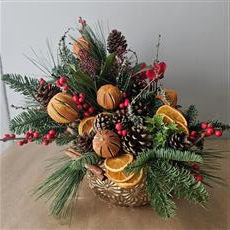 Christmas in Clitheroe - Festive Planter